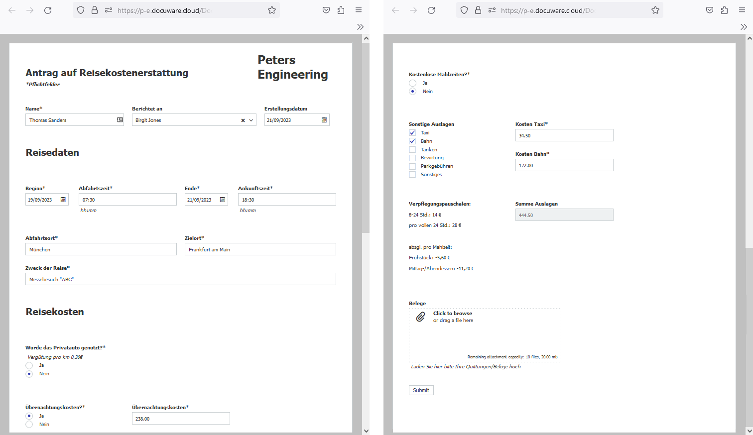 Reisekosten abrechnen: Schnell und einfach im Workflow