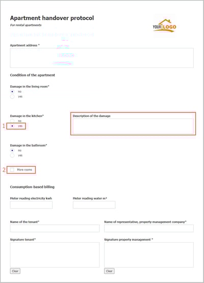Digital forms make handovers & sign-offs easy