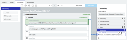 E-invoices: Optimal display of the sample invoice