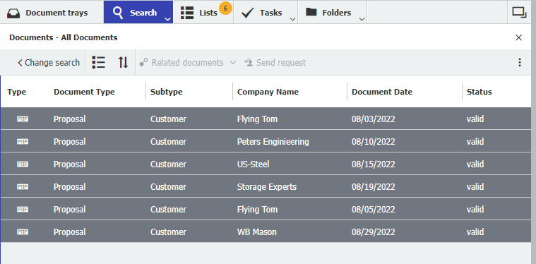 All at once: Indexing edits for multiple documents