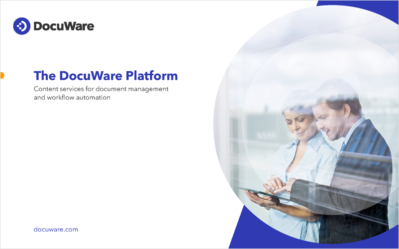 Leading Cloud Document Management and Workflow Platform from DocuWare