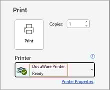Just use Print for super quick archiving