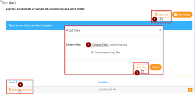How to: Open a support request
