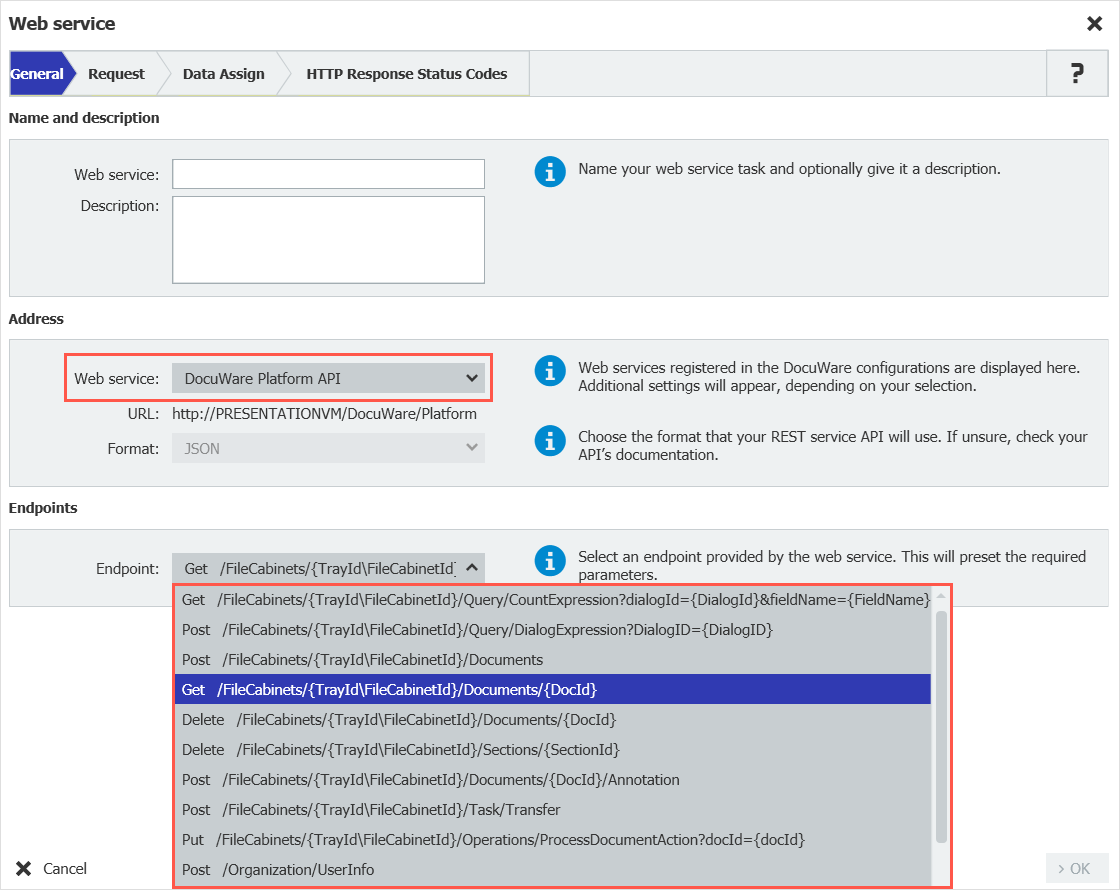 New API connection, a plus for Workflow Designer