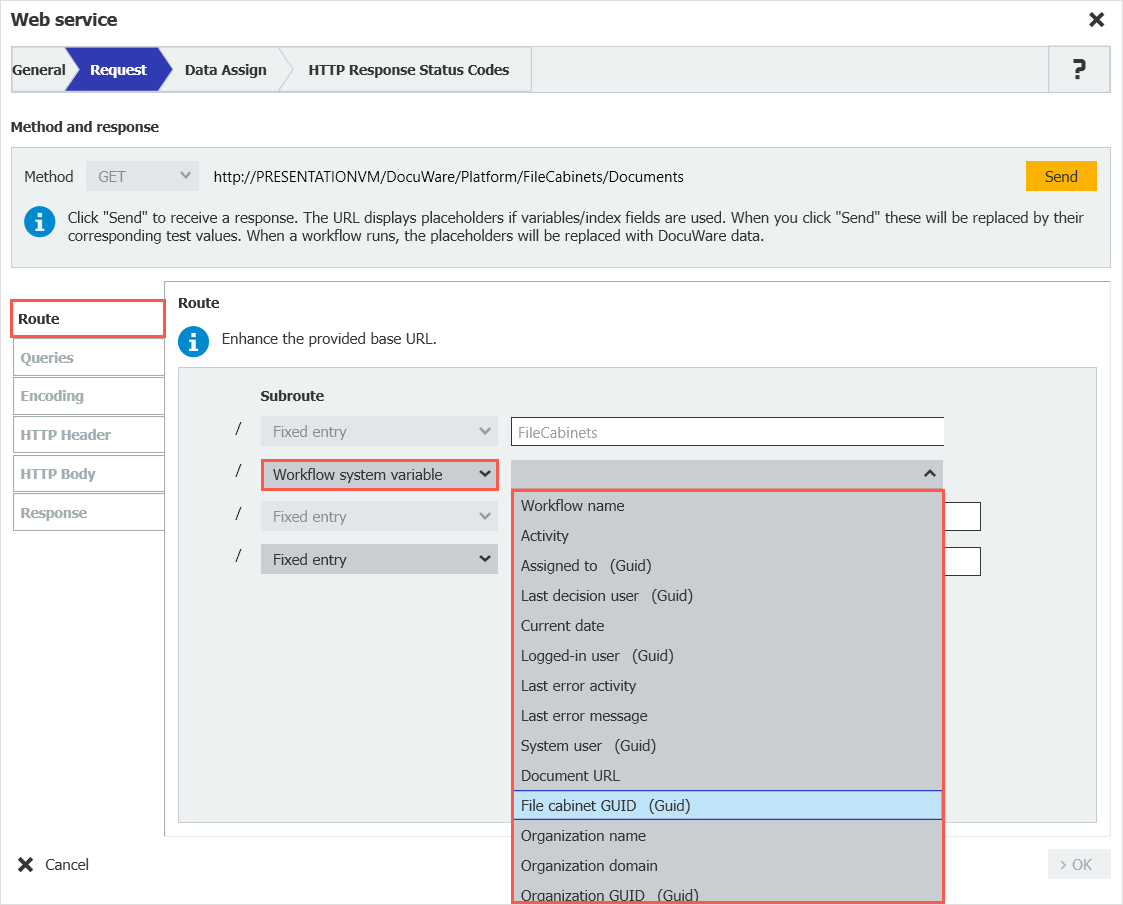 New API connection, a plus for Workflow Designer