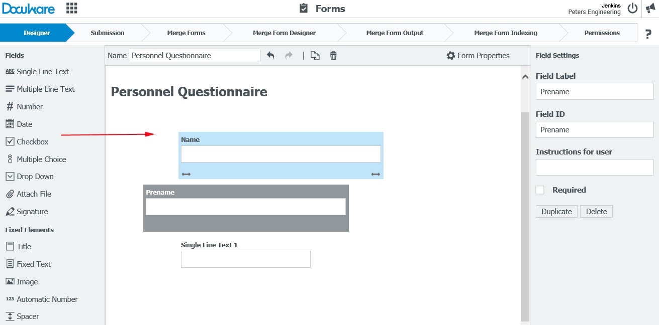 Create Forms Easily with Drag & Drop