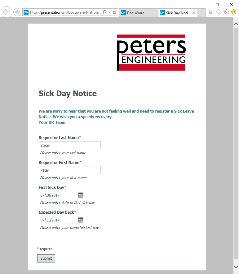 Feel Better: Managing and Recording Sick Leave Reports