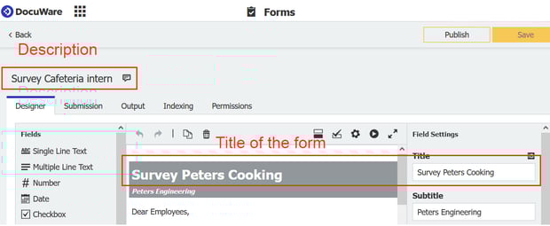 How to create an online survey form