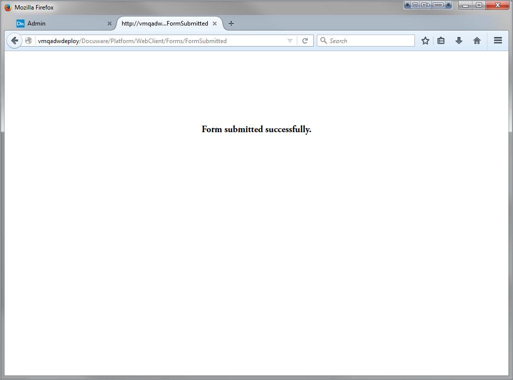 DocuWare Forms: Employee On-boarding