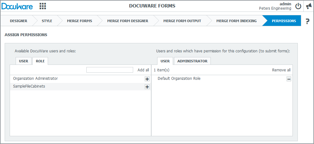 DocuWare Forms: Employee On-boarding