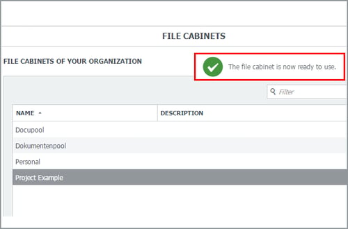 Creating File Cabinets with A Few Mouseclicks