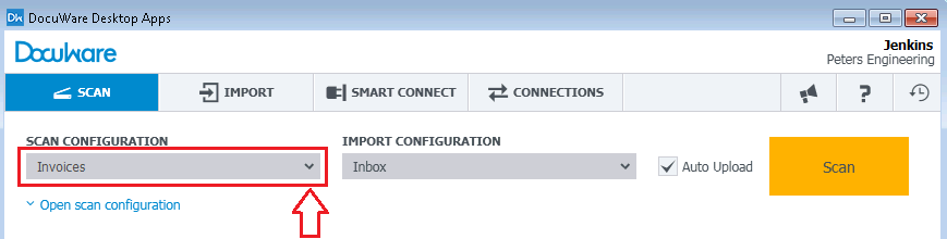 It’s Simple: Changing Scan Settings