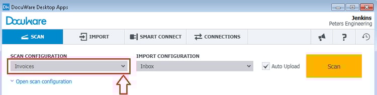 It’s Simple: Changing Scan Settings