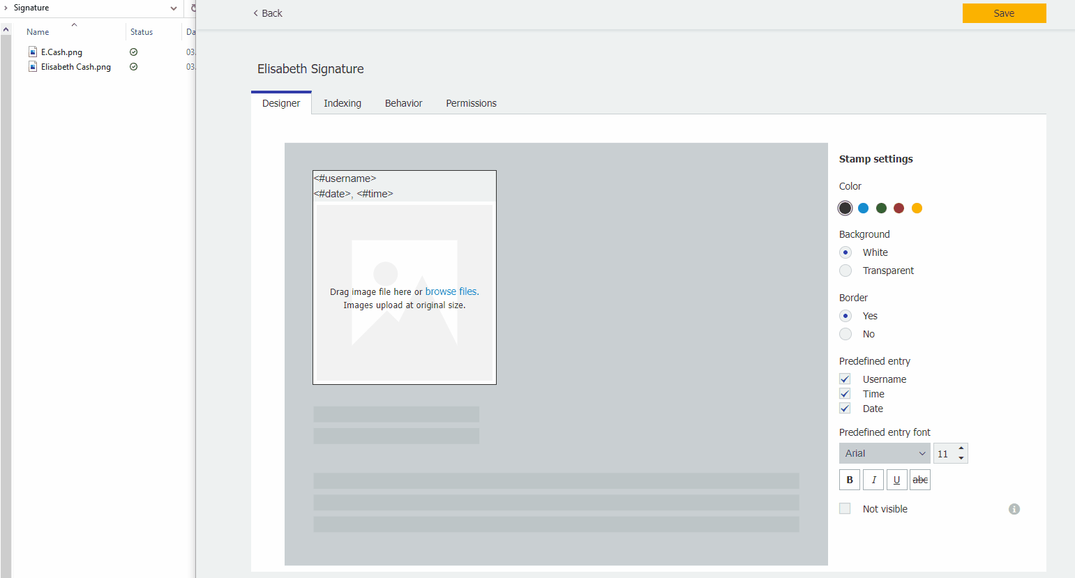 All-rounder stamp: Easy to set up