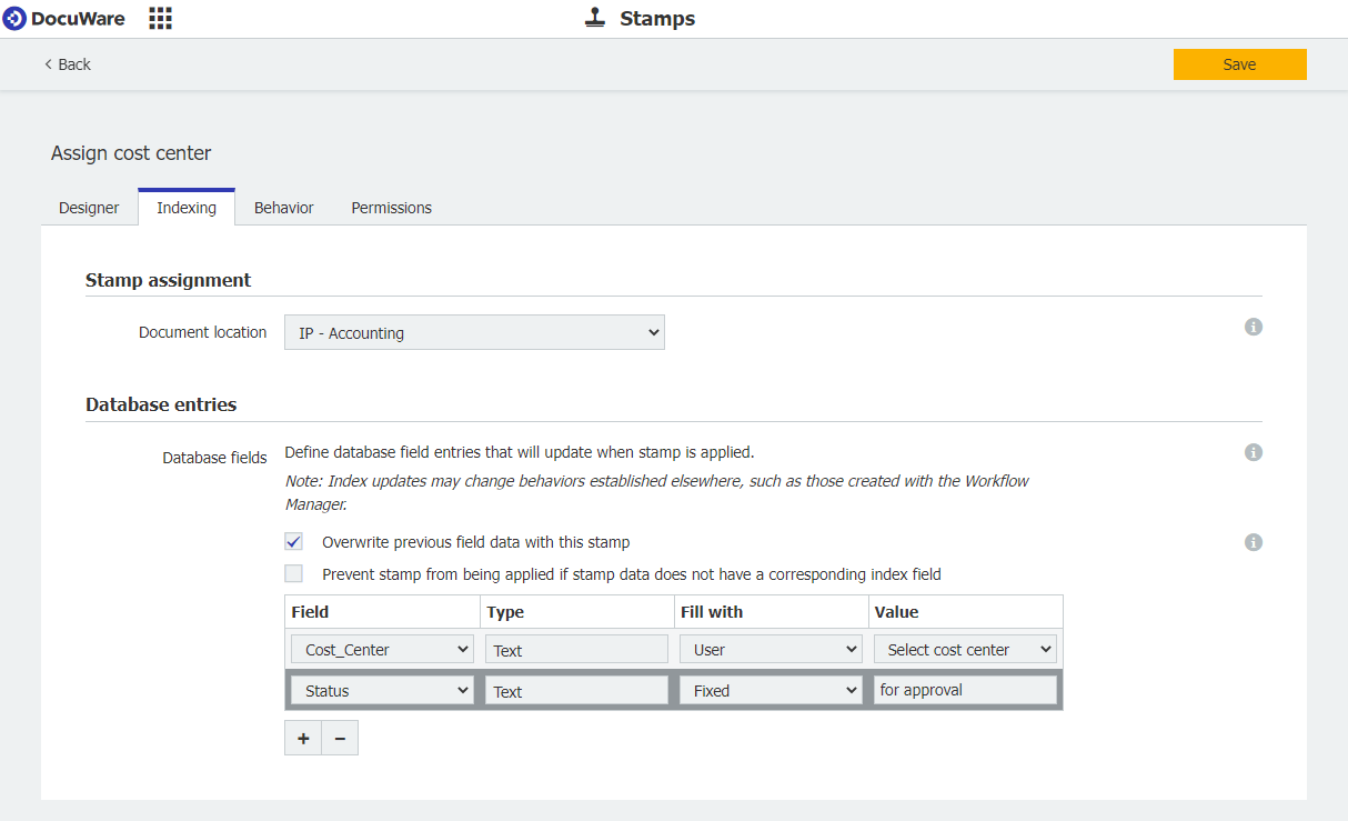 All-rounder stamp: Easy to set up