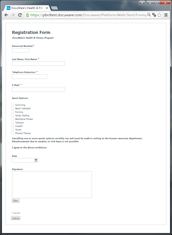 Registration Forms – With and Without Paper