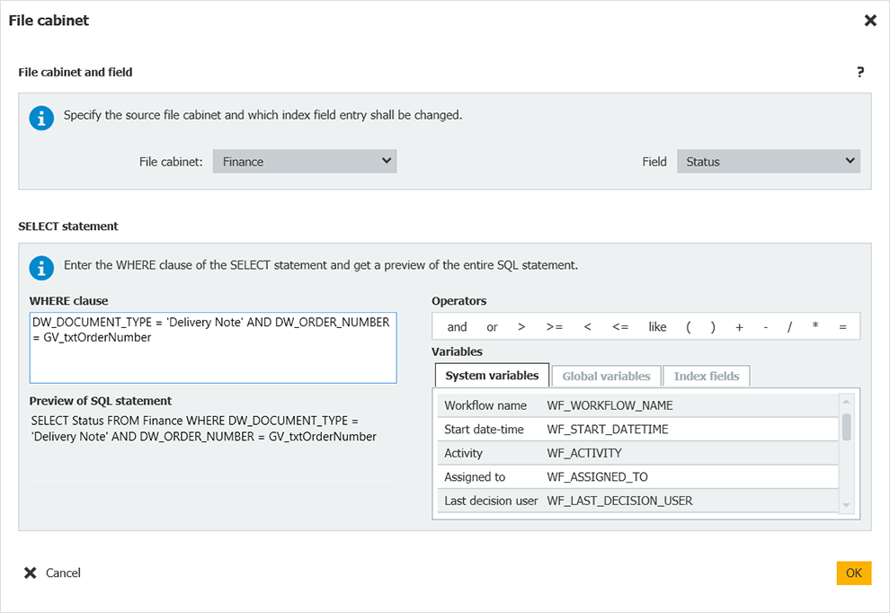 Workflow: updating metadata across documents