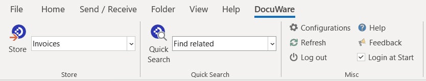 Tips for invoices in Outlook