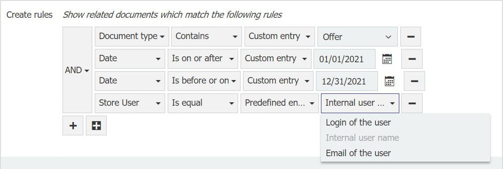 Configuring document filters – here‘s how