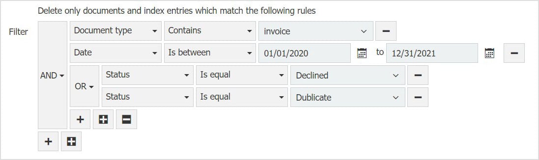 Configuring document filters – here‘s how