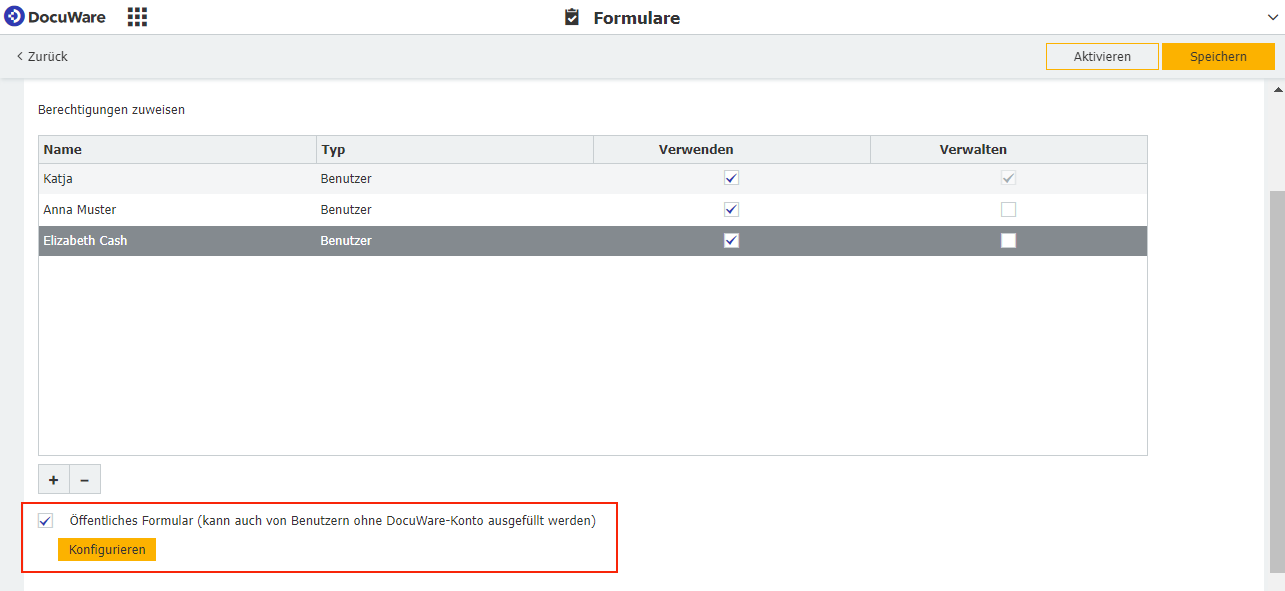 Umfrage-Formular verteilen – auch an externe Anwender