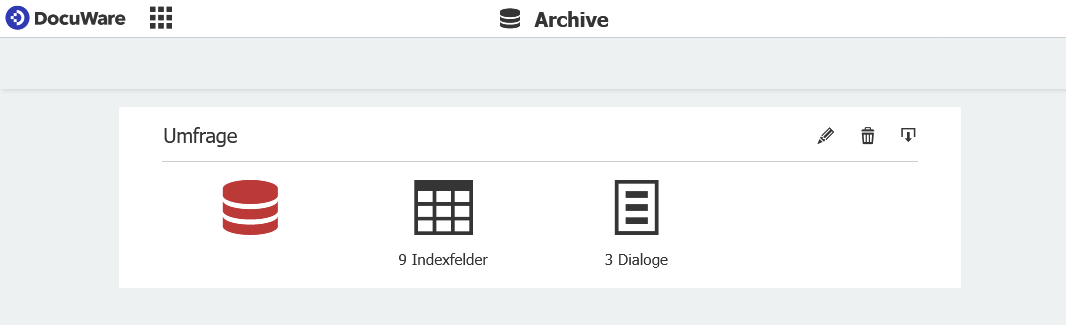 Online-Umfrage mit DocuWare Formular: Antworten auswerten