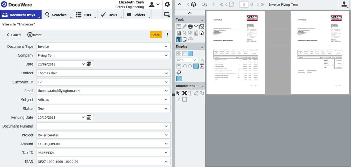 Immediate + Automatic: Documents Completely Indexed