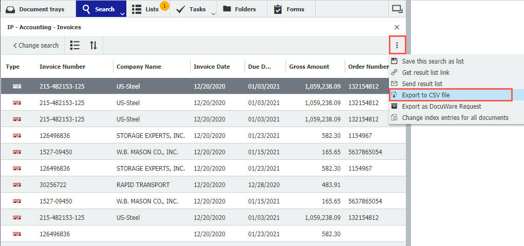 Tip: Reusing data from a result list