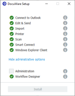 Desktop Apps – installation is this easy